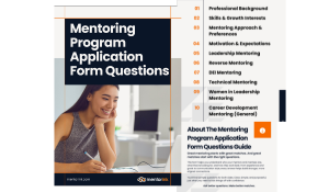 Mentoring Program Application Form Questions Guide